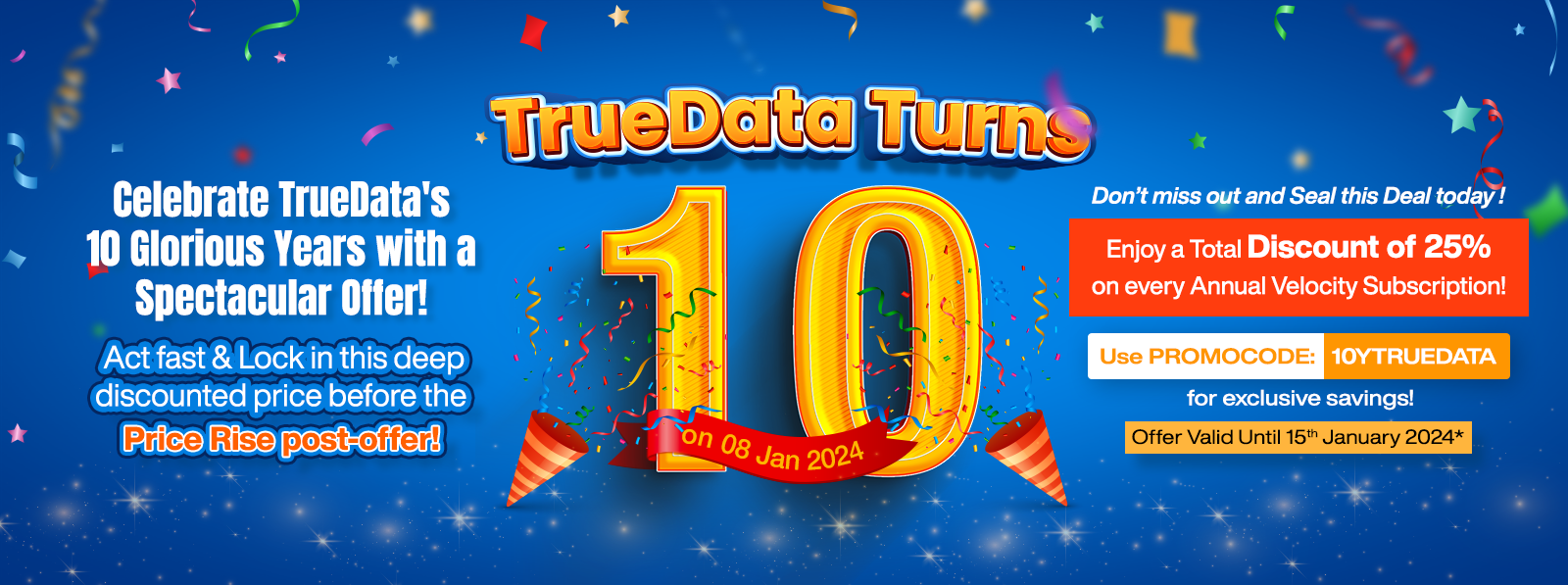 TrueData | Real Time NSE, MCX, Tick Data for Ambibroker, NinjaTrader